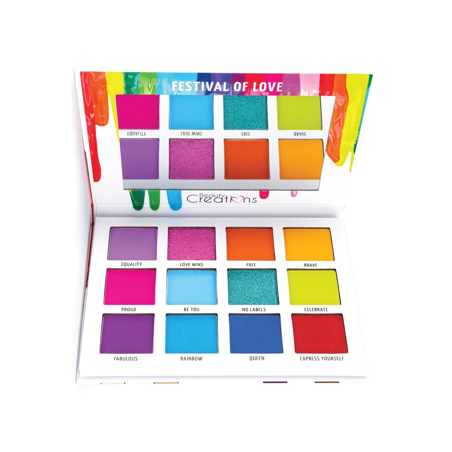 BEAUTY CREATIONS Festival Of Love Eyeshadow Palette – DC Stewart Labs ...