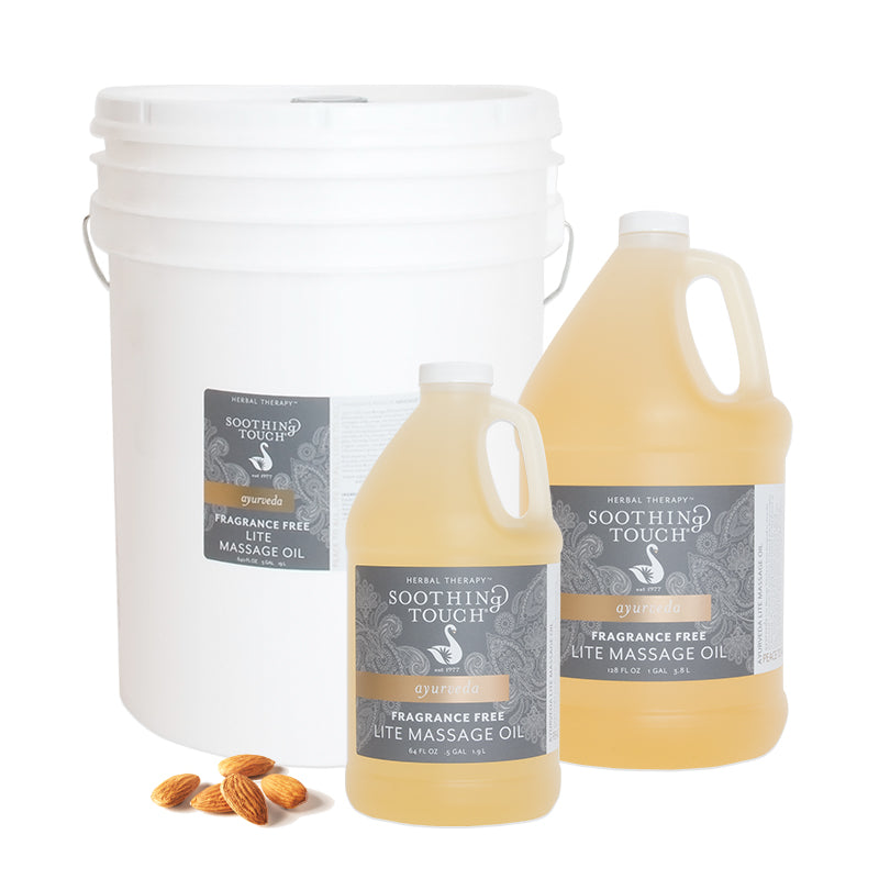 Fragrance Free Lite Massage Oil 1 Gallon Case (4) – DC Stewart Labs ...